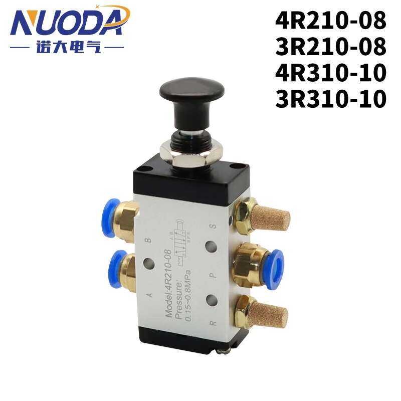 R Manual Way Position Push And Pull Pneumatic Switch Of Directional Vae ...