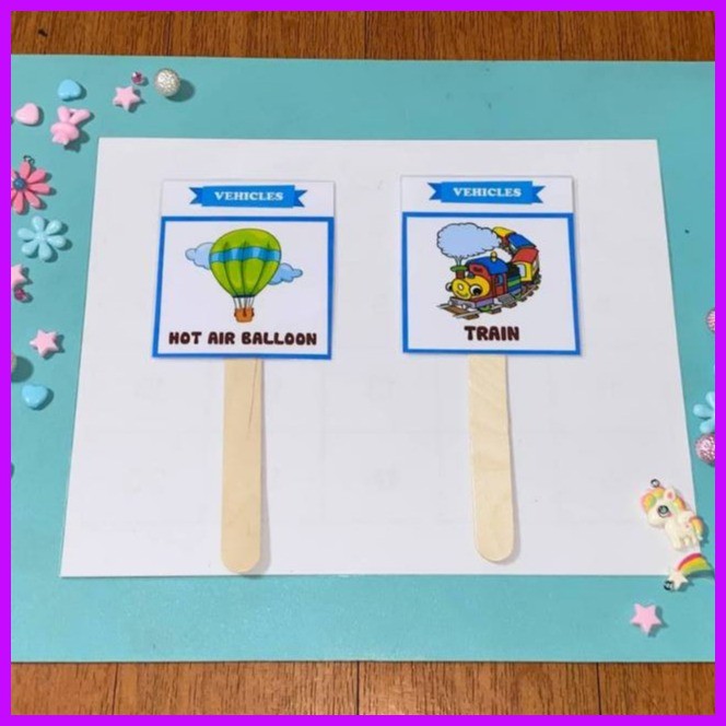 ESL FLASHCARD - 14 Vehicles Flashcard for Kids! | Shopee Philippines