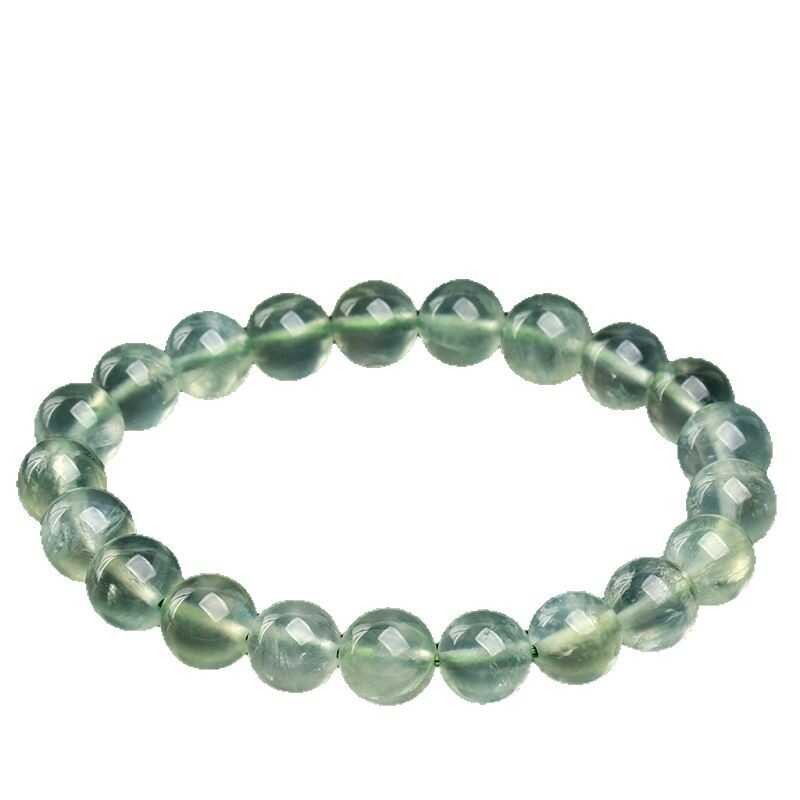 Crystal Natural Mingdu Ice Moisture Prehnite Bracelet Green Prehnite ...