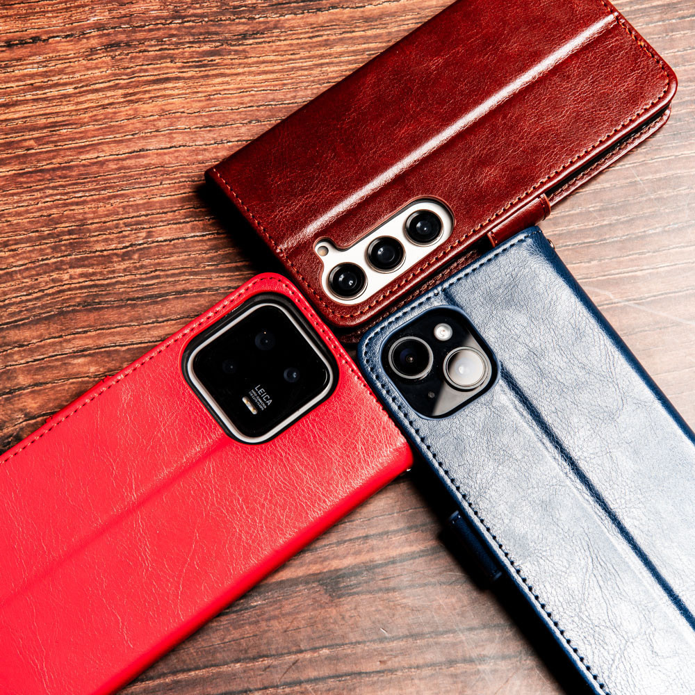 itel S23 S665L Vintage Classic Leather Wallet Folio Phone Case Flip ...