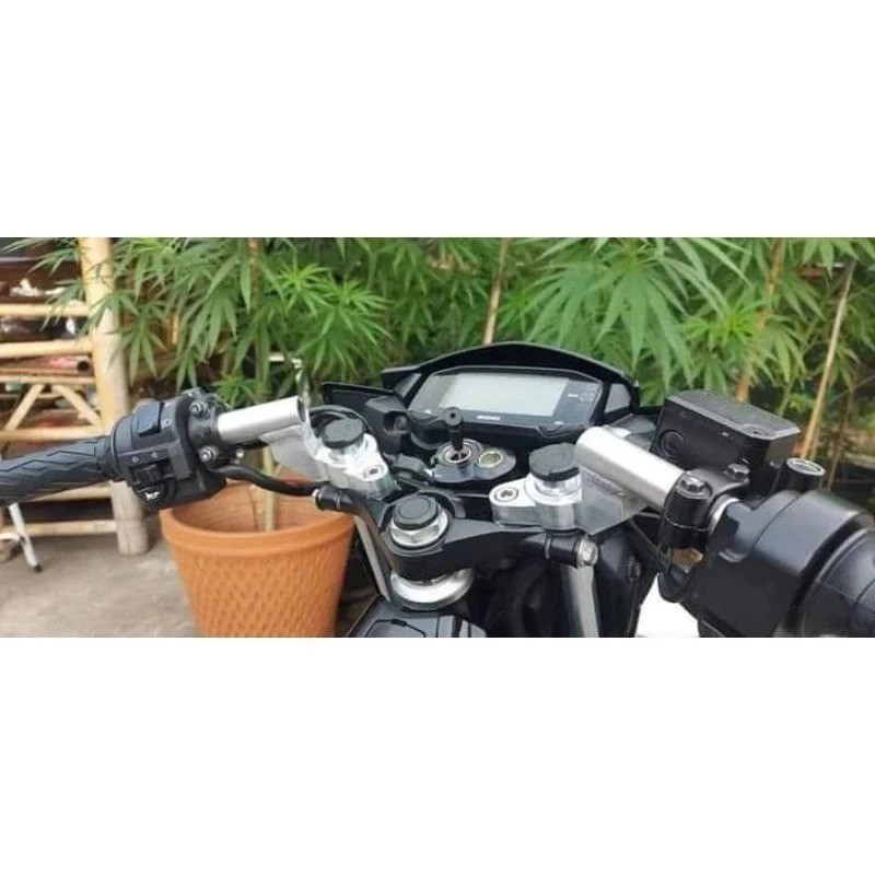 Alloy NUI Alloy Naked Handle Bar for Street Bike for Raider 150 Carb ...