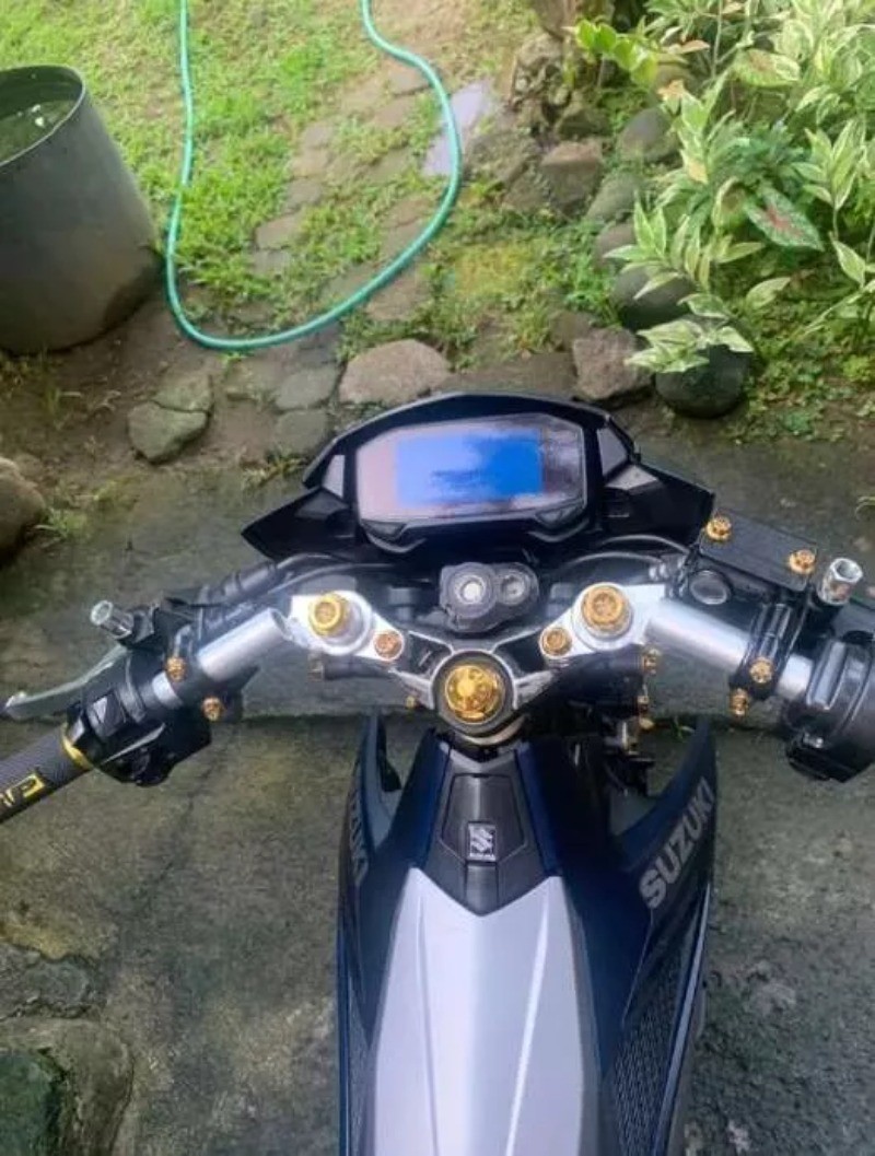 Alloy NUI Alloy Naked Handle Bar for Street Bike for Raider 150 Carb ...