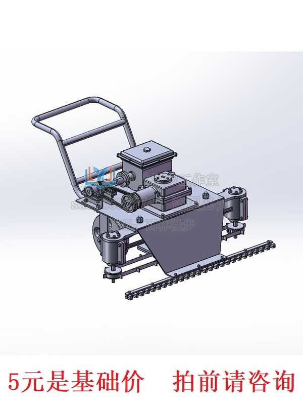 Electric weeding machine, self-propelled lawn mower, structural design ...
