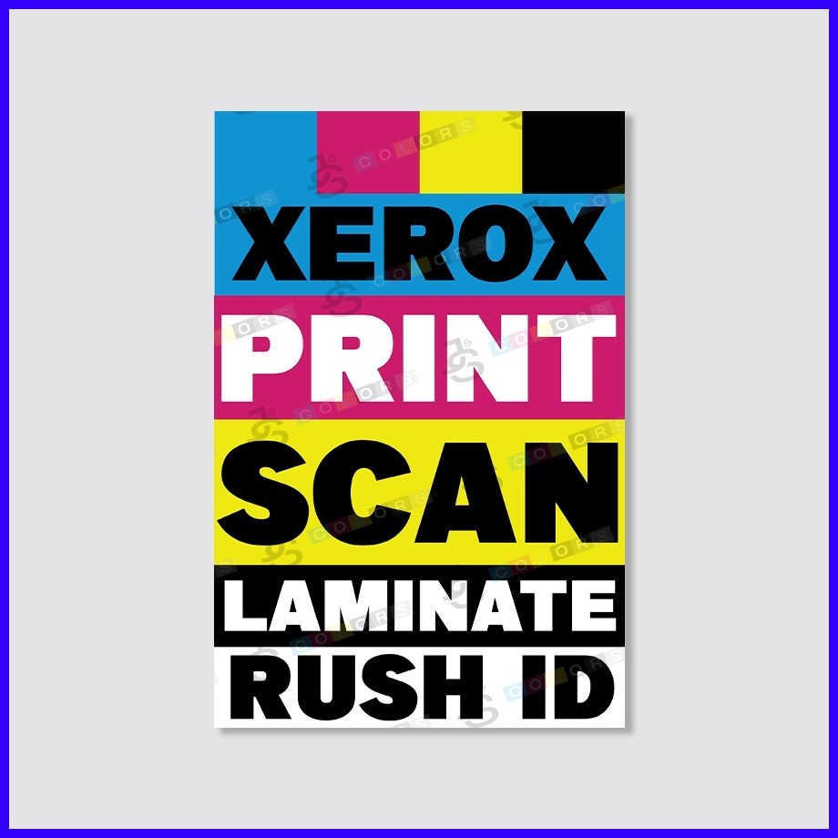 Print Scan Xerox Copy Tarpaulin Signage | Shopee Philippines