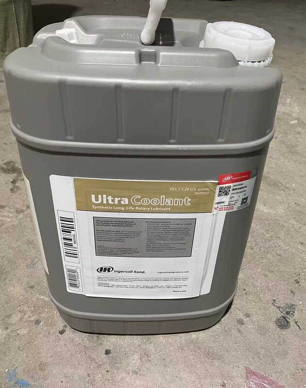 Ingersoll Rand Plastic Oil Drum Model Oil Drum Gray Square Oil Drum IR ...