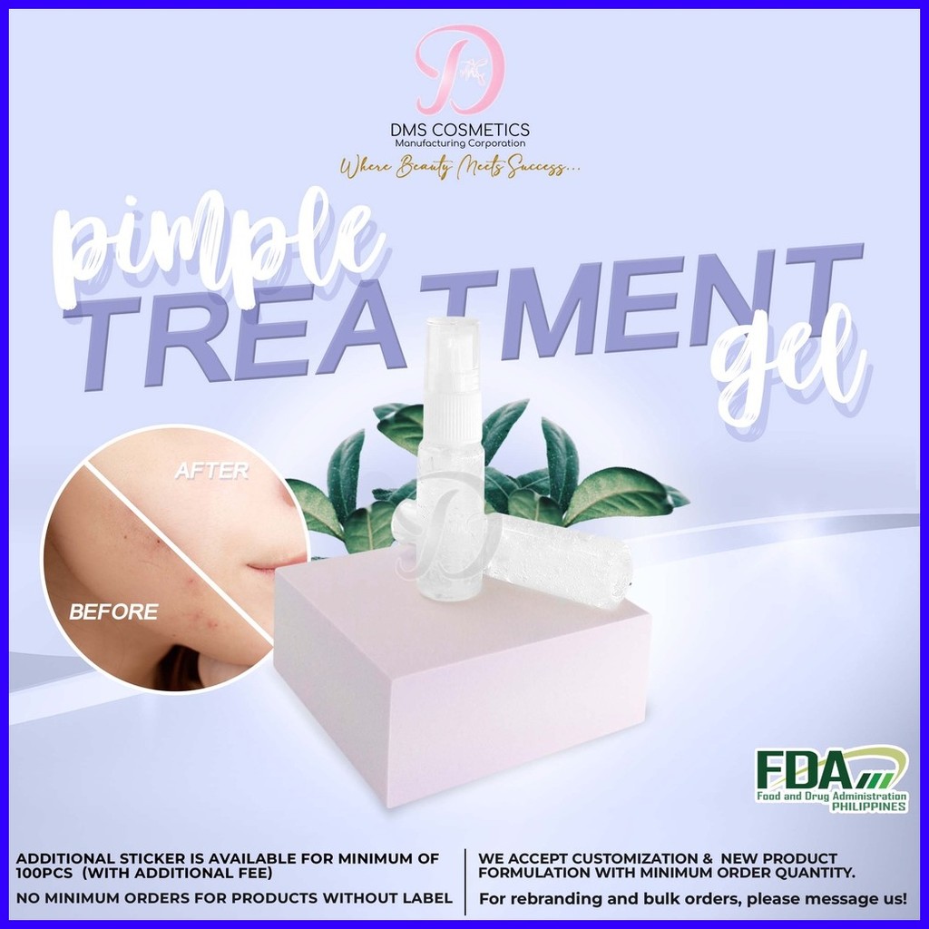Pimple Treatment Gel Acne treatment removal Dries out pimples Helps ...