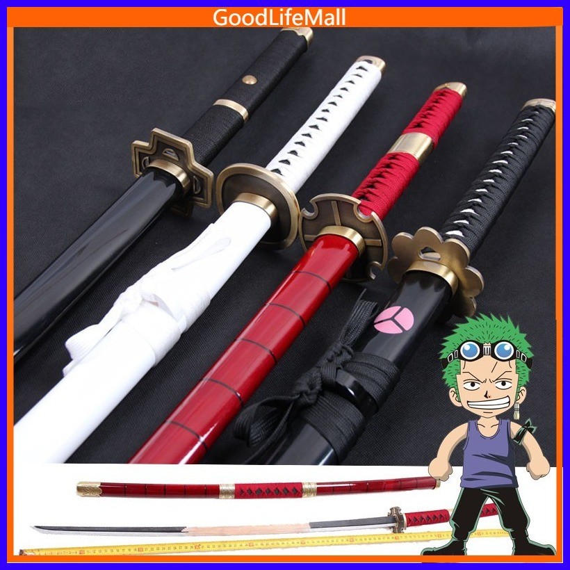 [Local]Zoro Wooden Sword Samurai Sword One Piece Anime Cosplay Sword ...
