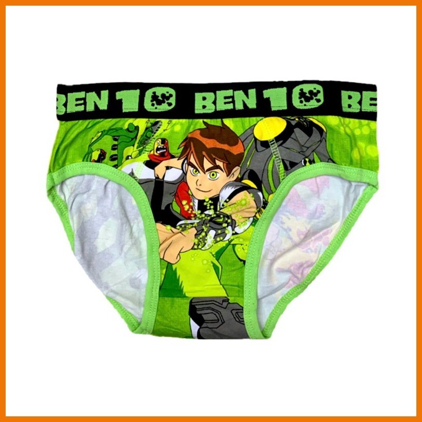 ∇ BEN10 BRIEF FOR KIDS(thick cotton) | Shopee Philippines