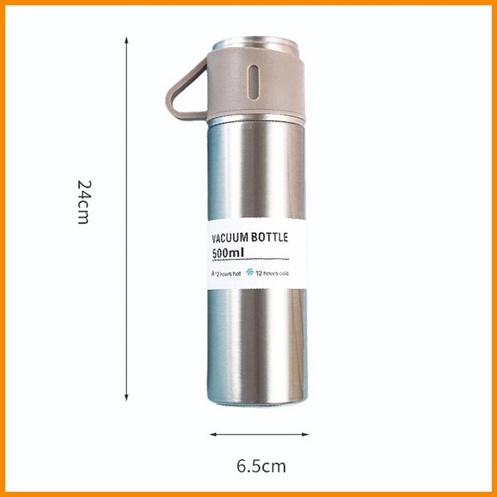 500ML Stainless Steel Thermos Vacuum Flask Set Vacuum Insulated Tumbler ...