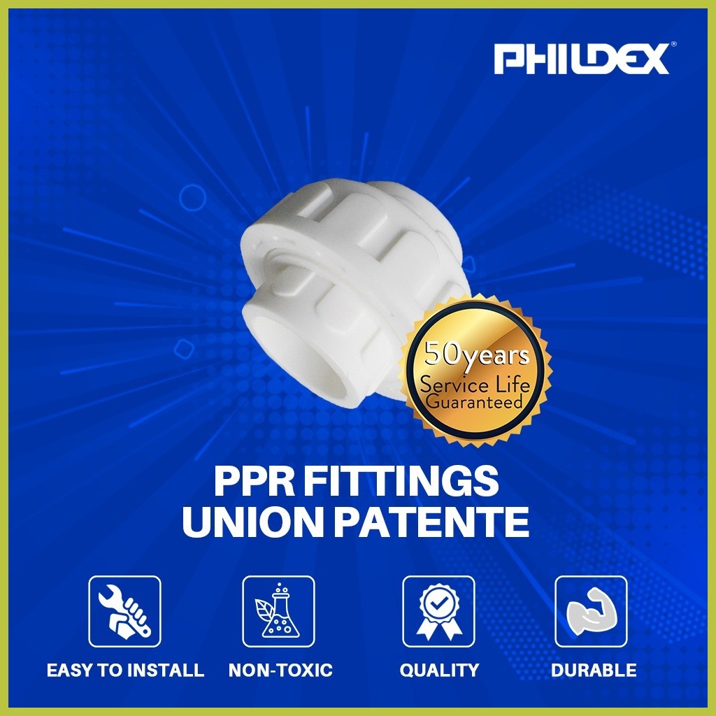 ∼ ﹊ PHILDEX PPR Fittings - Union Patente | Shopee Philippines