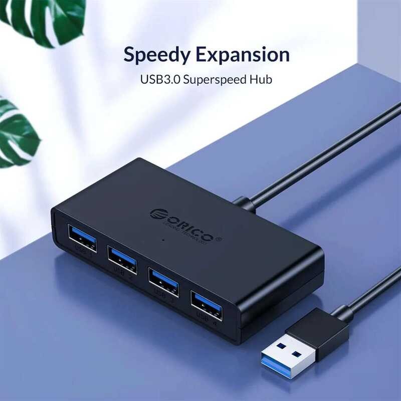 Yy Atp-Hub 4 Ports Multi 3.0 Hub USB Splitter Gamit Ang Power Ply Para ...