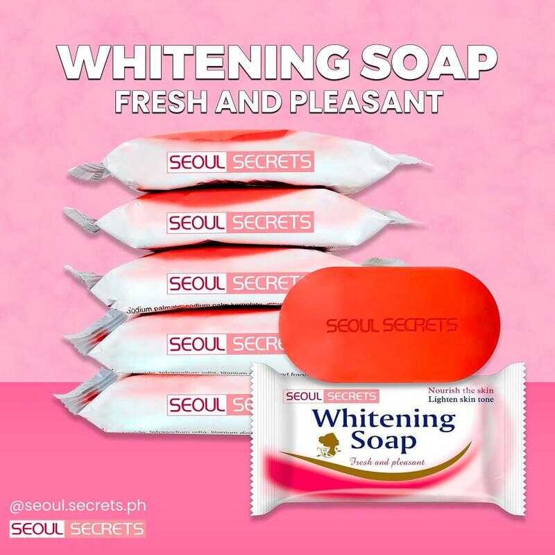 [Whitening Soap Seoul Secret Soap] Lighten Skintone Fresh And Pleasant ...