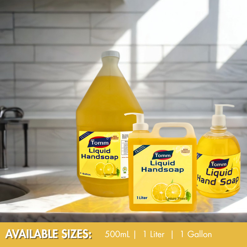 MrTomm Moisturizing Halal Certified Liquid Hand Soap Lemon | Shopee ...