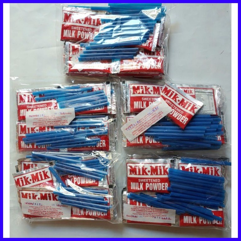 5 Pack Mik-Mik Sweetened Milk Powder (Mikmik) | Shopee Philippines
