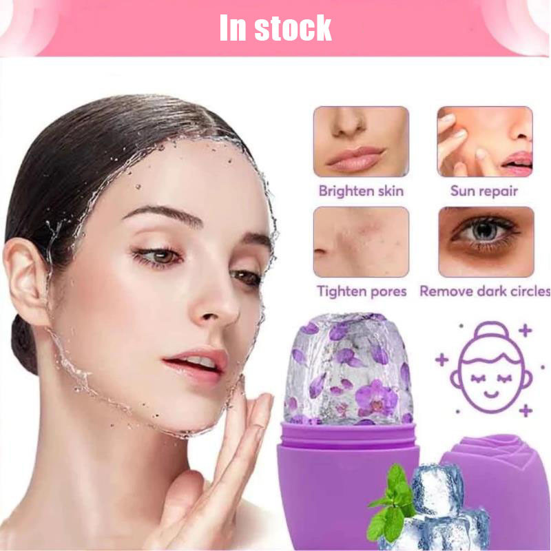 Ice molder for face Ice Roller Mold Face Lift Reduce Acne Shrink Pores ...