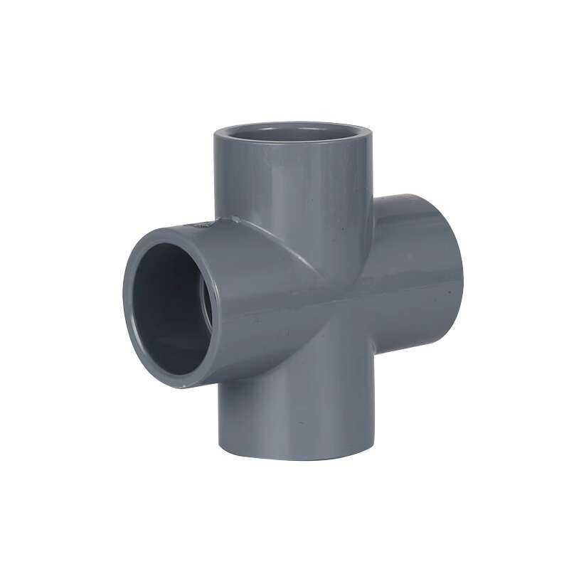 CPVC four-way Youli water pipe fittings PVC-C water pipe fittings ...