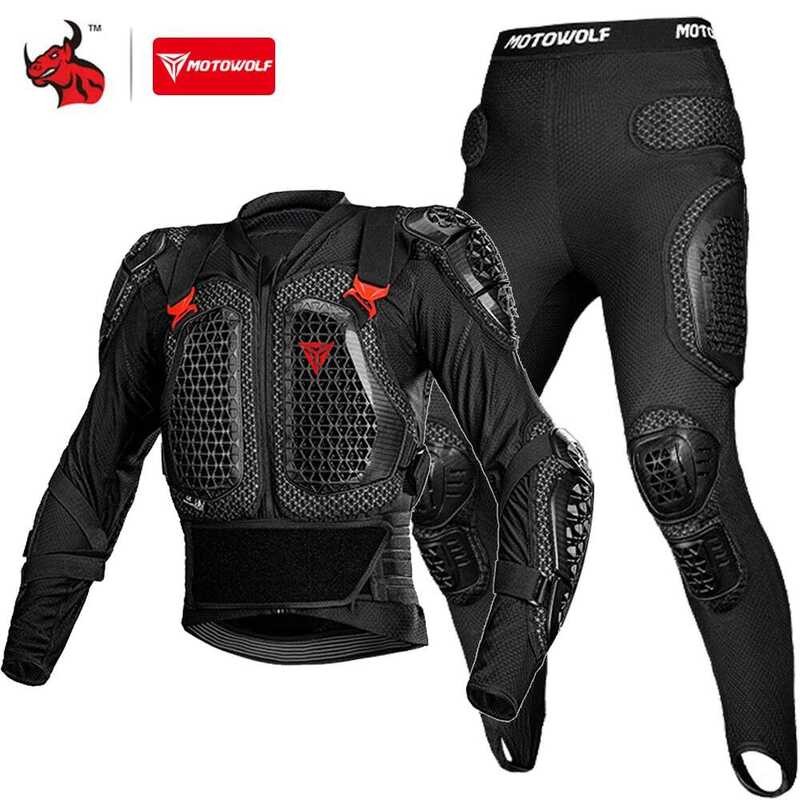CE Certified Motocross Armor Jacket Off-Road Motorcycle Protection Gear ...