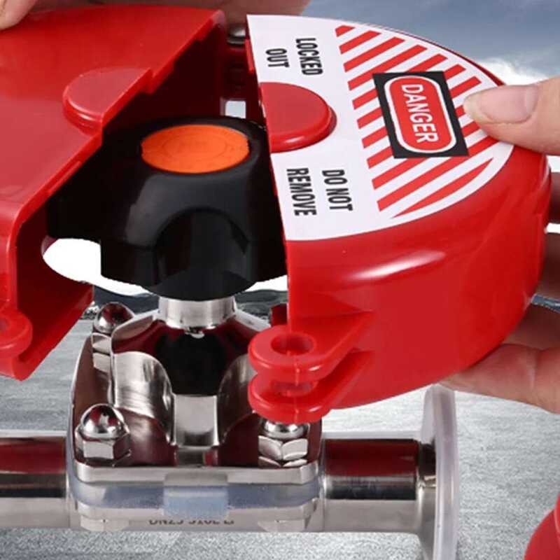 Red Handwheel Gate Device Water Spigot Propane Tank Faucet Locks ...