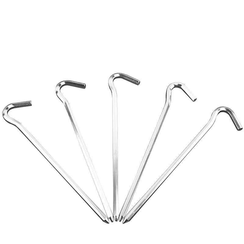 Outdoor Tent Aluminum Alloy Windproof Rope Extended Thickened Beach ...