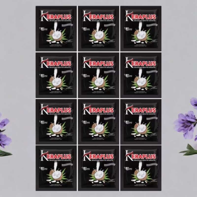 KERAPLUS Hair Treatment With Milk Protein And Virgin Coconut Oil ...