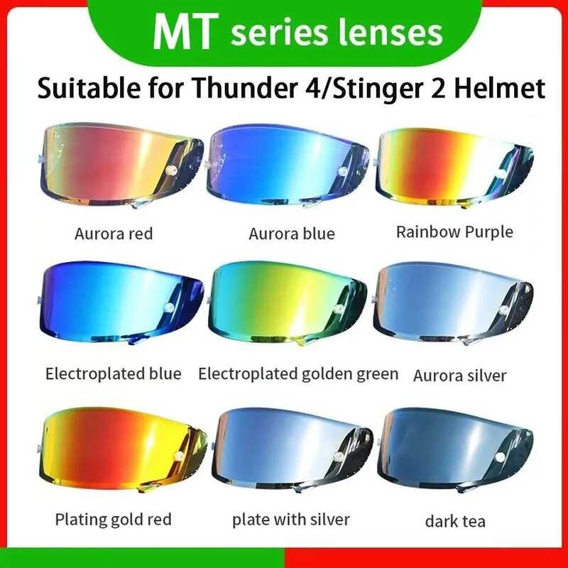 Original Helmet Visor Shield For MT THUNDER 4 SV STINGER 2 Black MT V ...