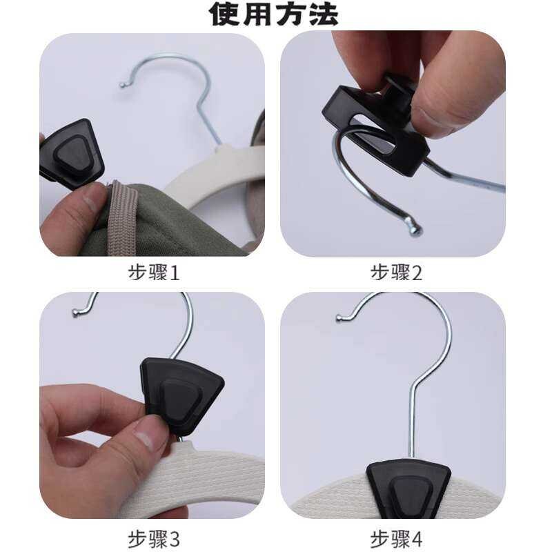 hooks, multifunctional, Connecting space saving triangular hangers ...