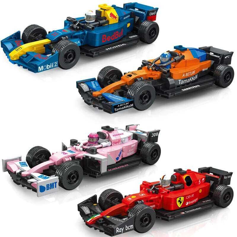 Formula 2025 1 Racing City Speed Champion F1 Building Blocks Vehicle ...