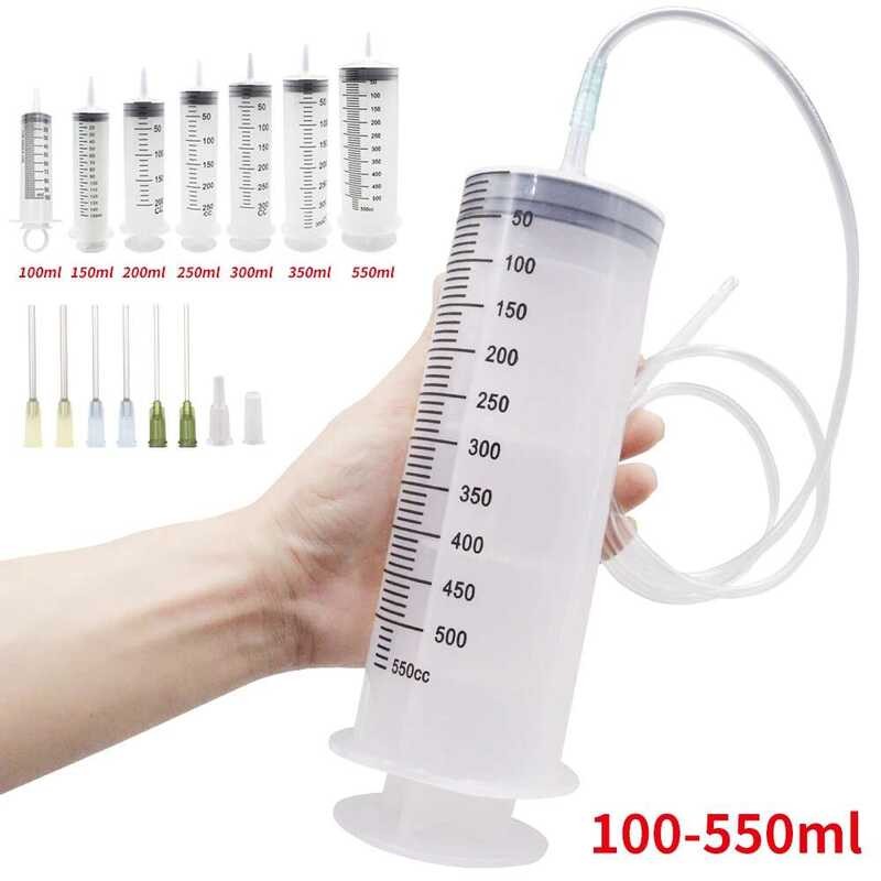Water Proof Ml Large Tube Liquid Plastic Syringes With Tip Cap For Glue ...