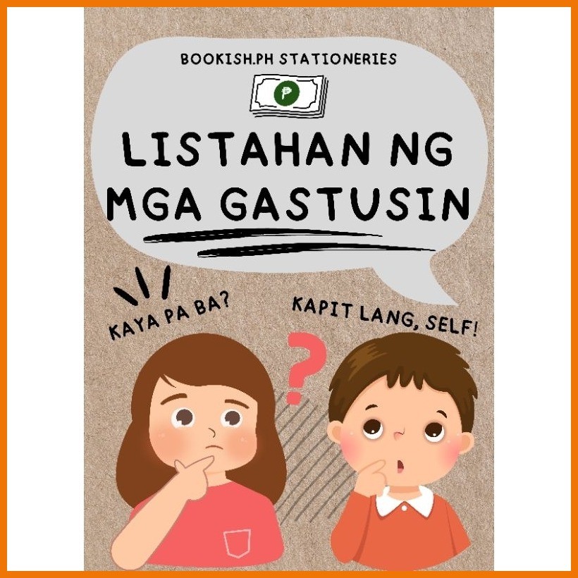 Personalized Listahan ng mga Gastusin (Expenses Tracker) | Shopee ...