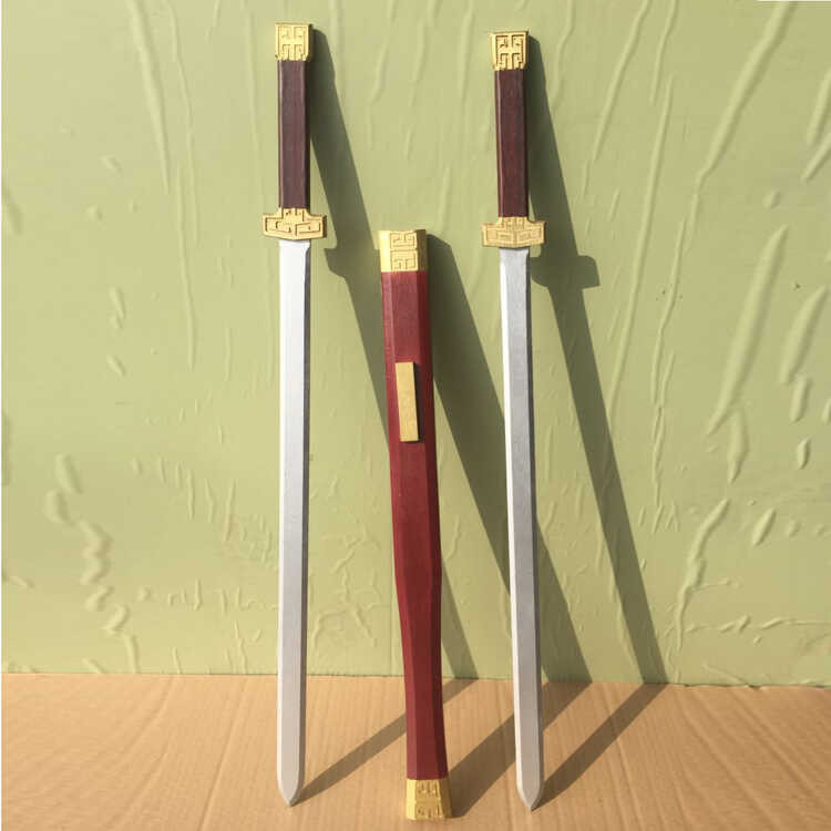 Ancient Weapons Three Kingdoms Liu Bei Weapon Double Sword Stage ...