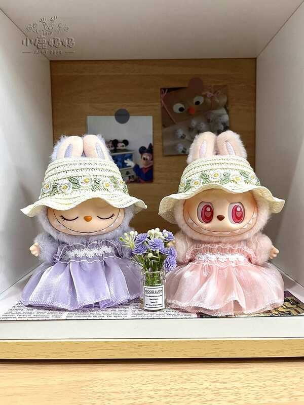 Labubu Dress First And Second Generation Vinyl Labubu Doll Dress ...