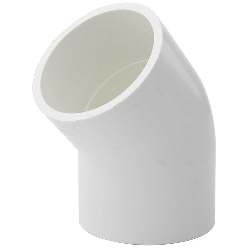 Water Supply PVC 45 Degree Elbow Straight Elbow Half Elbow Water Pipe ...