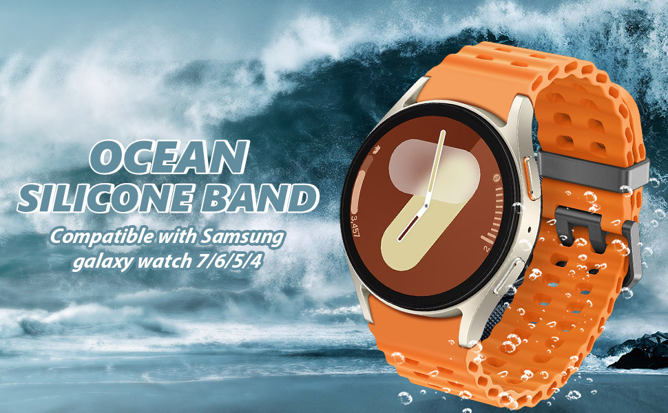 20mm straps for Samsung Galaxy Watch 7 Band 6 5 4 40mm 44mm/4 6 Classic ...