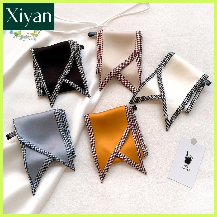 ready stock】new fashion women printed silk scarf 10*100cm long scarves ...