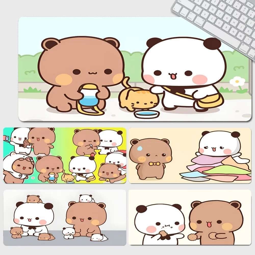 Cute BuBu DuDu INS Tide Large Desktop Desk Mat Kawaii Gaming ...
