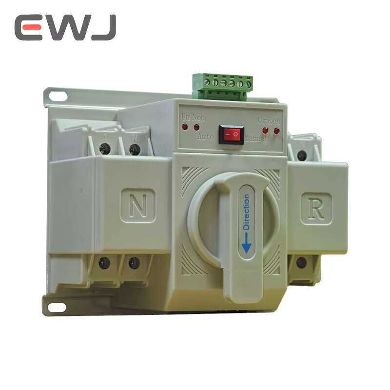 EWJ ATS 63 Amp 63A 2P 2 Pole Electrical Automatic Transfer Switch ATS ...