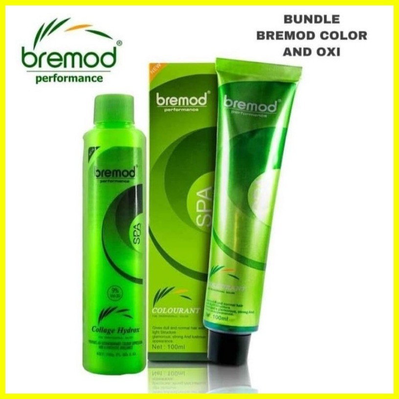Light Copper Blond Bremod Hair Color with Oxidizing 100ml | Shopee ...