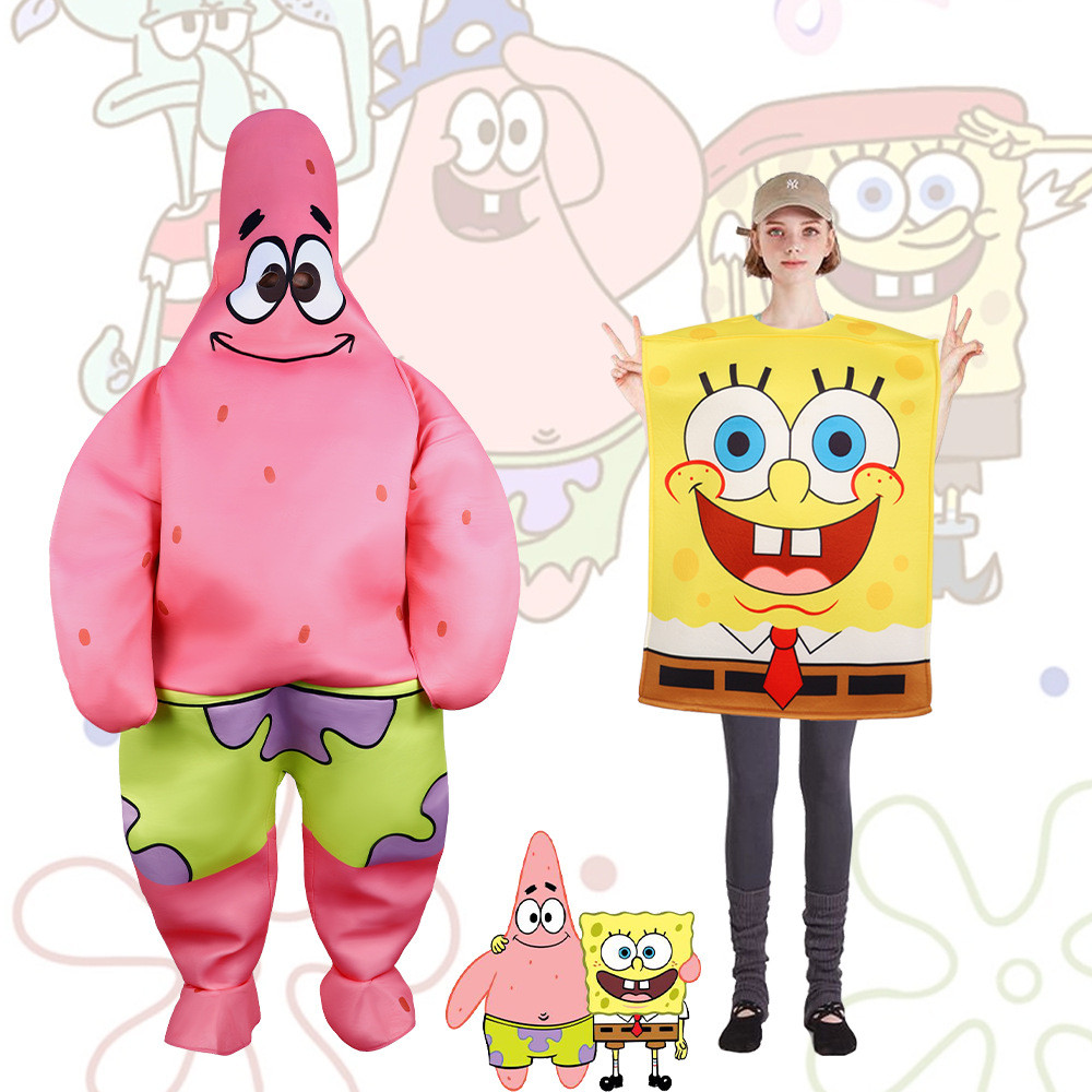 Halloween Party Show Animation Show Pai Big Star SpongeBob Cosplay Role ...