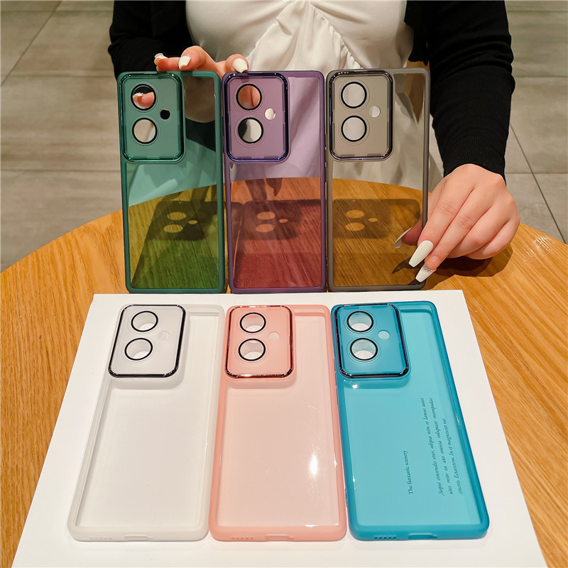 Case OPPO A5 5G 2025 New Pure Color Thin Transparent Casing OPPOA5 OPPO ...