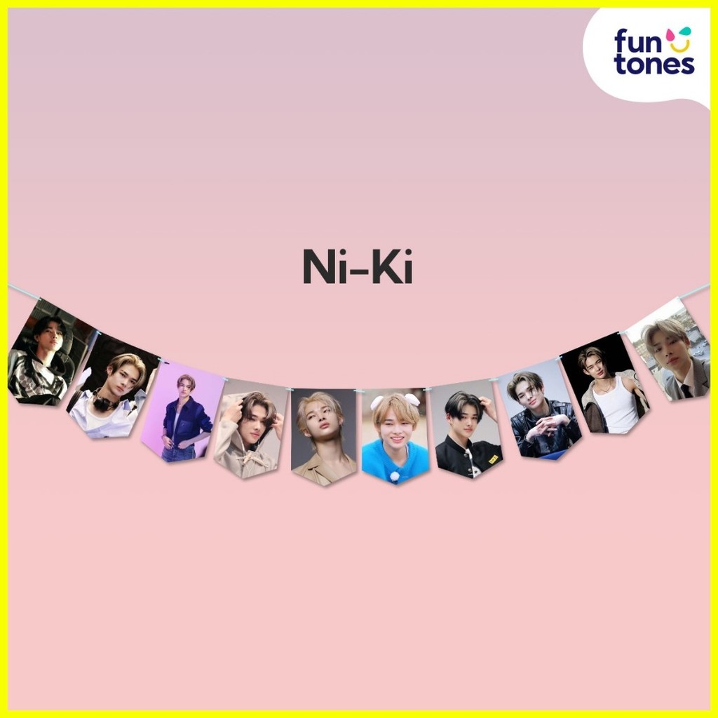 Enhypen Ni-Ki Heesung Sunoo Jake Sunghoon Jay Jungwon Bunting Birthday ...
