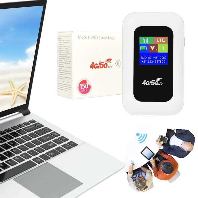 G Global LTE Esim Mobile With SIM Card Slot Mbps Pocket Wifi Hotspot ...