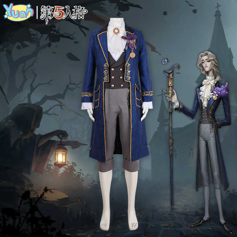 V Identity Cosplay Costume Hermit Promotion Ceremony Rare Fashion Anime ...