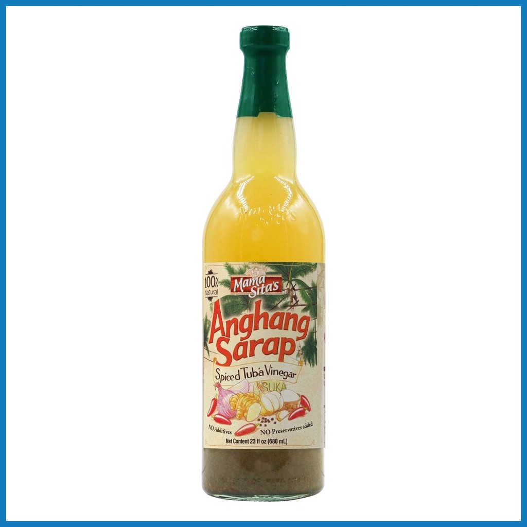 Mama Sita's Anghang Sarap (Spiced Tubȃ Vinegar) (680 mL / 23 fl oz ...