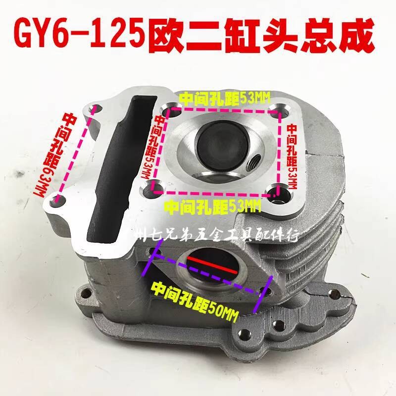 Guangyang Haomai Cylinder Head Scooter Moped 125 Euro II GY6 125 ...