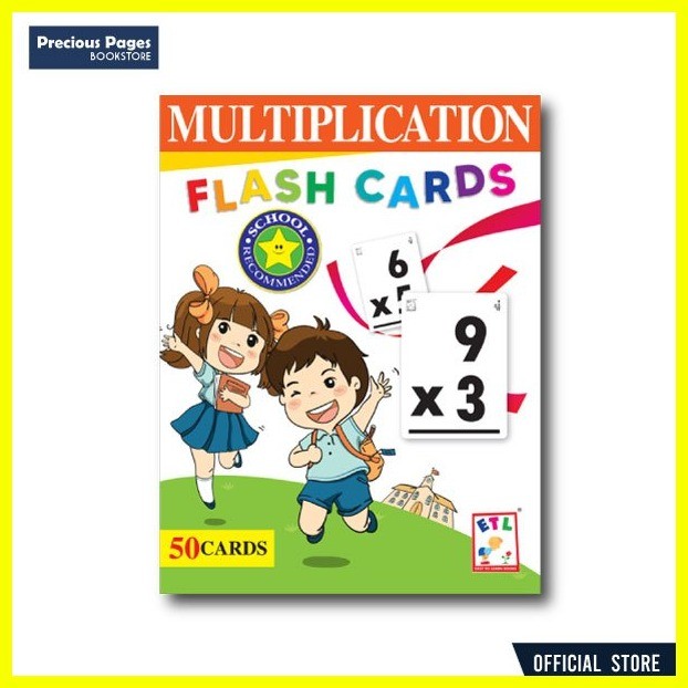 Multiplication Flash Cards | Shopee Philippines
