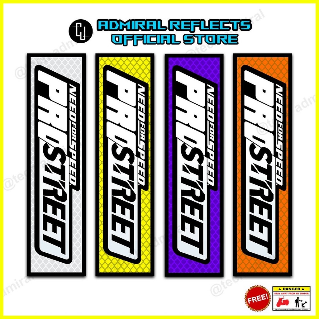 Top Box Sticker Waterproof Need for Speed (REFLECTORIZED) | Shopee ...