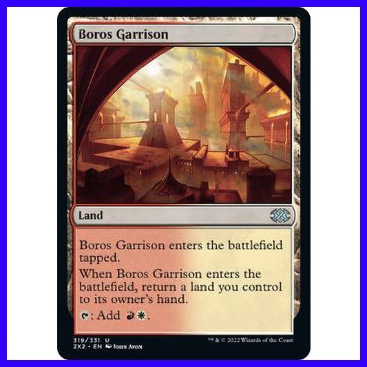 Boros Garrison - Double Masters 2022 (2X2) (Variants) | Shopee Philippines