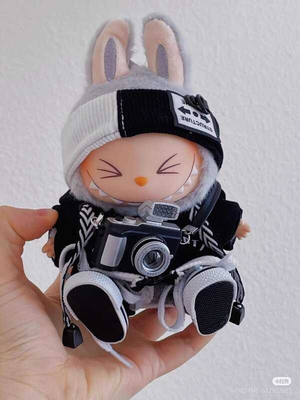 Labubu Sitting Party Vinyl Doll Clothes Clothes Labubu Accessories ...