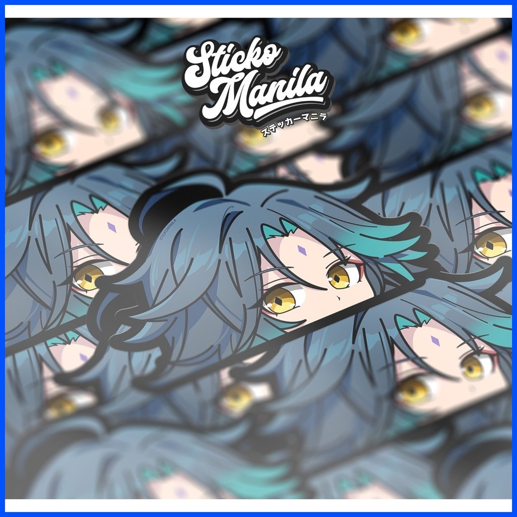 Sticko Manila : Genshin Impact - Xiao (Peeker) | Shopee Philippines