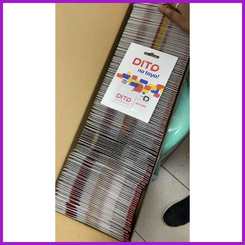 ☸ ∏ DITO sim card (pre-loaded) DITO TELECOMMUNITY SIM with 200 load Get ...